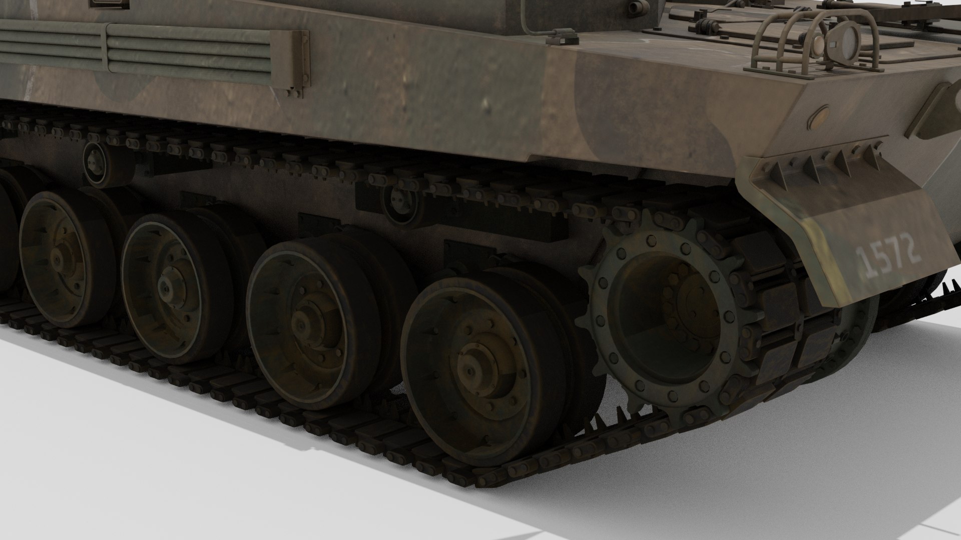 3D Korea tank K9A2 model - TurboSquid 2183765