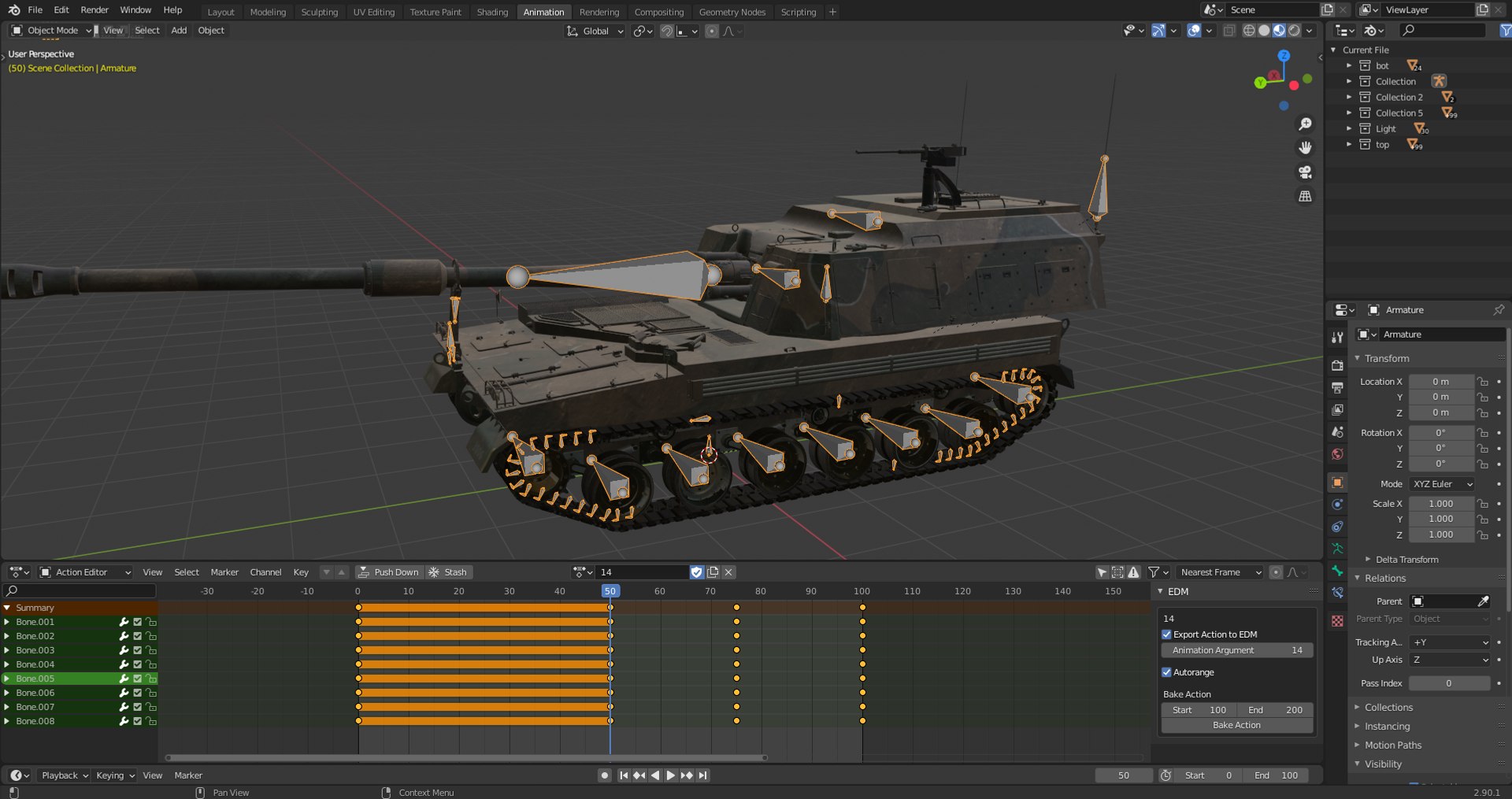 3D Korea tank K9A2 model - TurboSquid 2183765