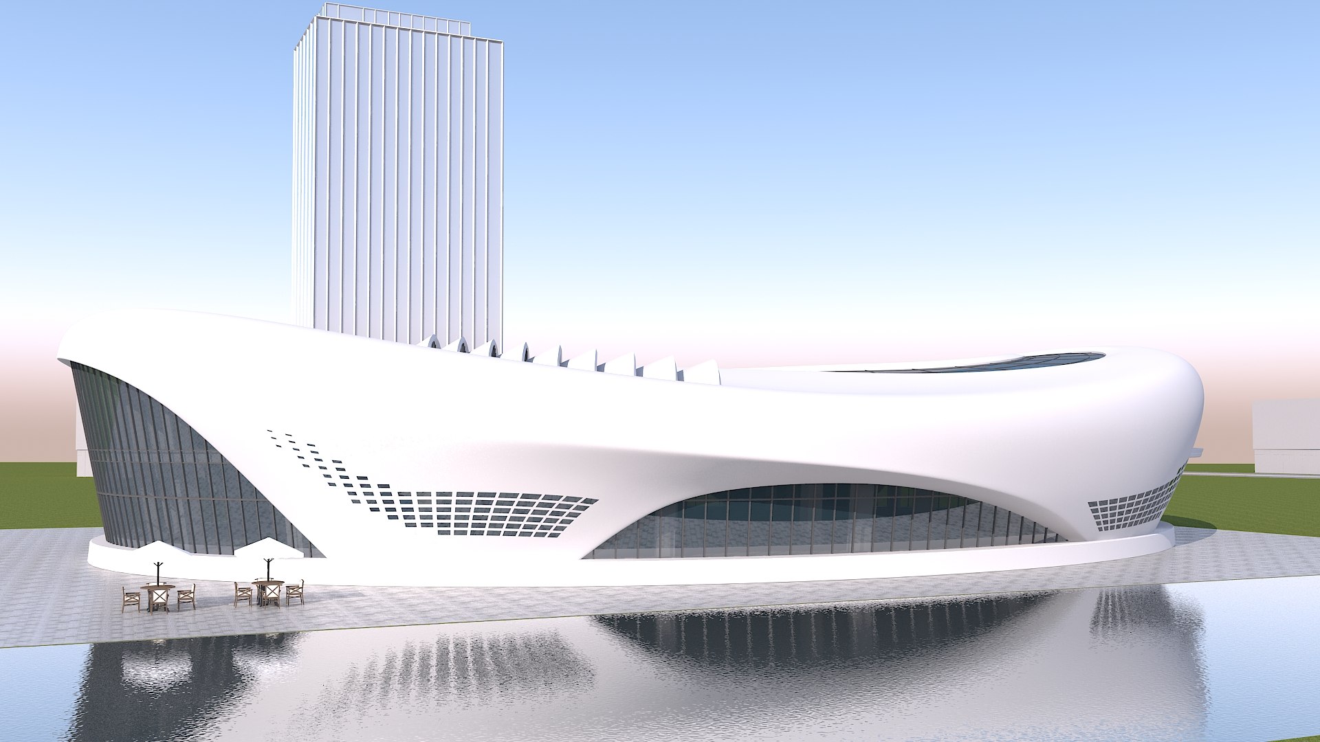 3D Future Building 06 - TurboSquid 2169887