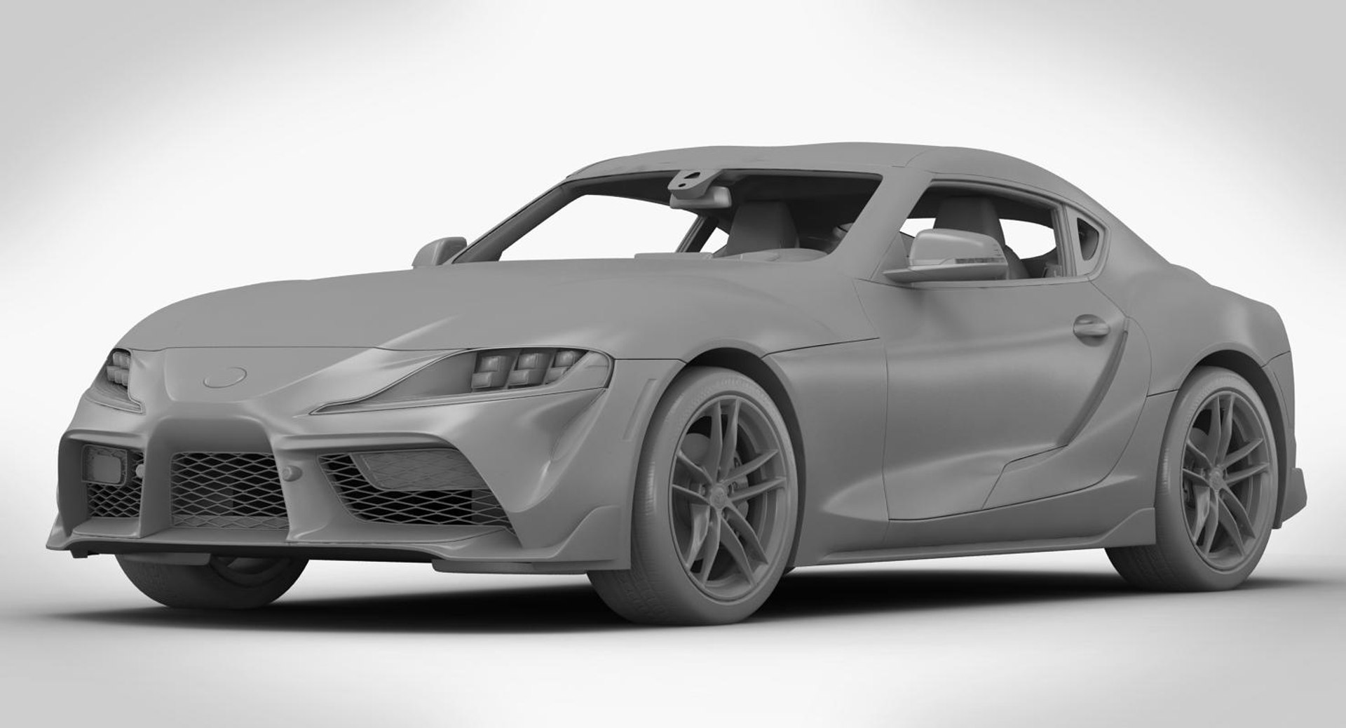 3D toyota supra gr model - TurboSquid 1455356