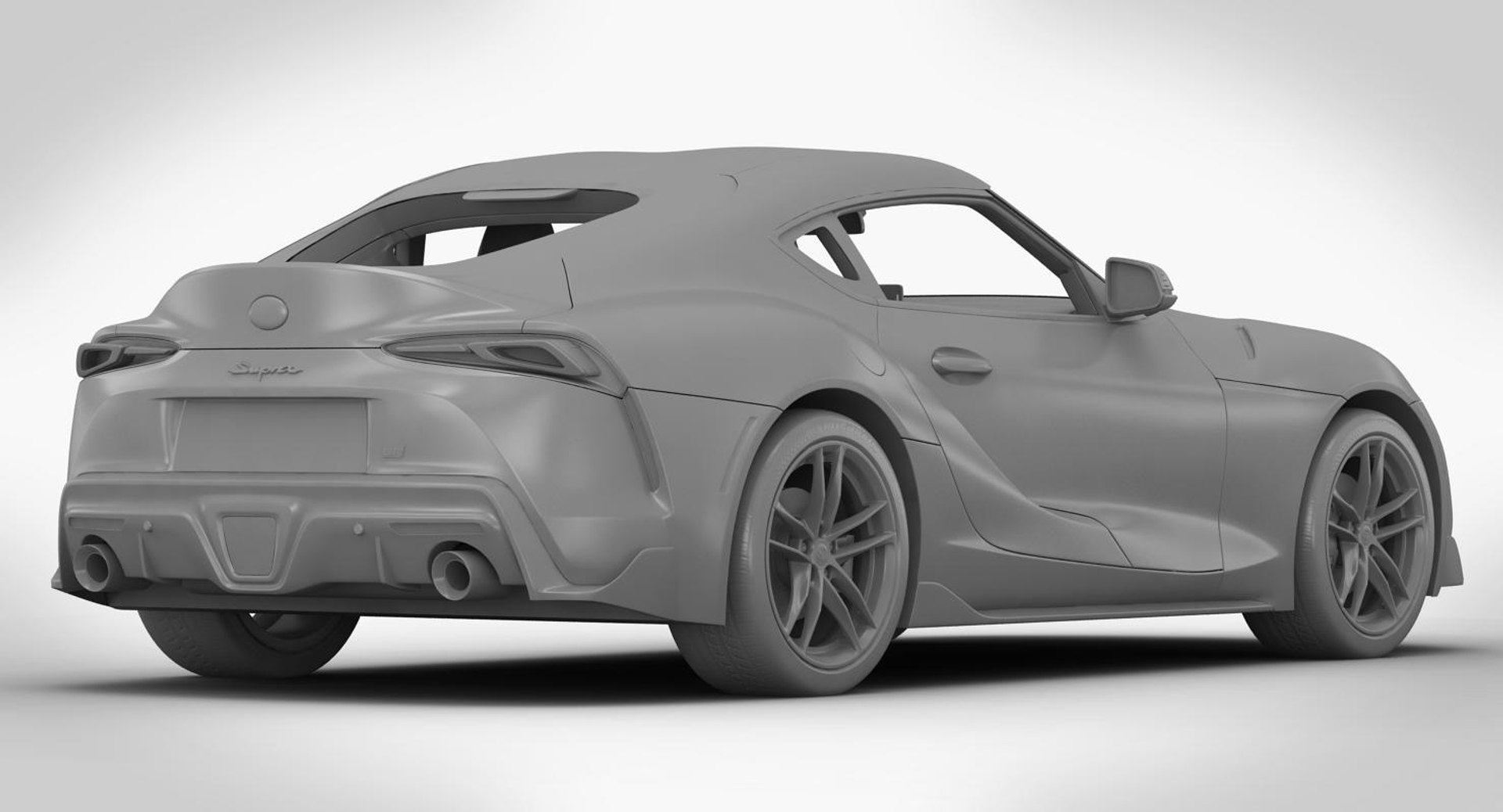 3D toyota supra gr model - TurboSquid 1455356