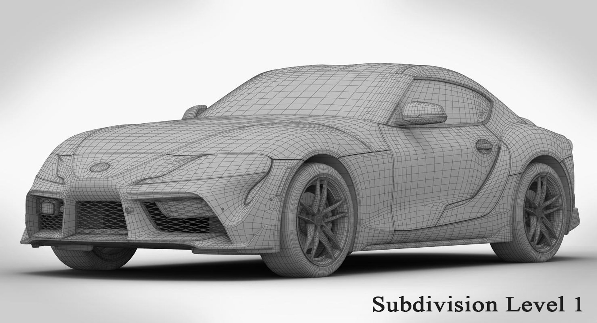 3D toyota supra gr model - TurboSquid 1455356