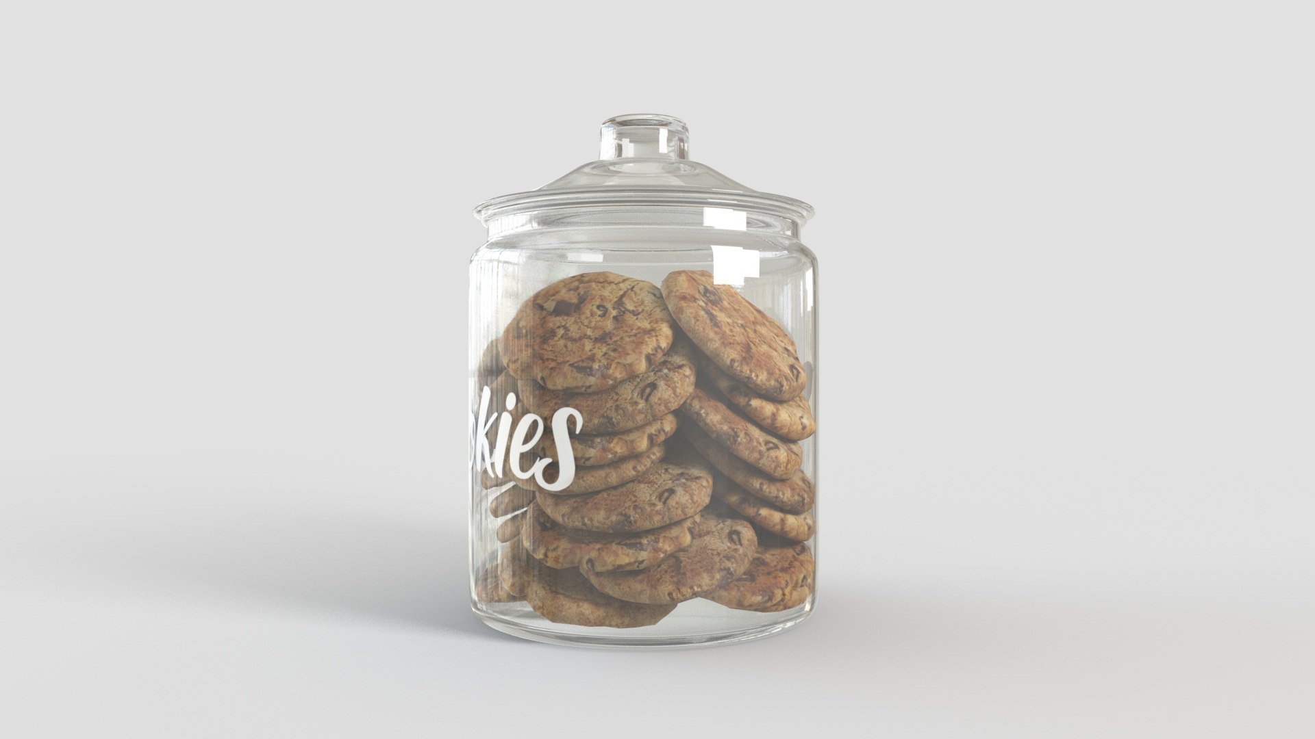 Cookie Jar 3D Model - TurboSquid 1467382