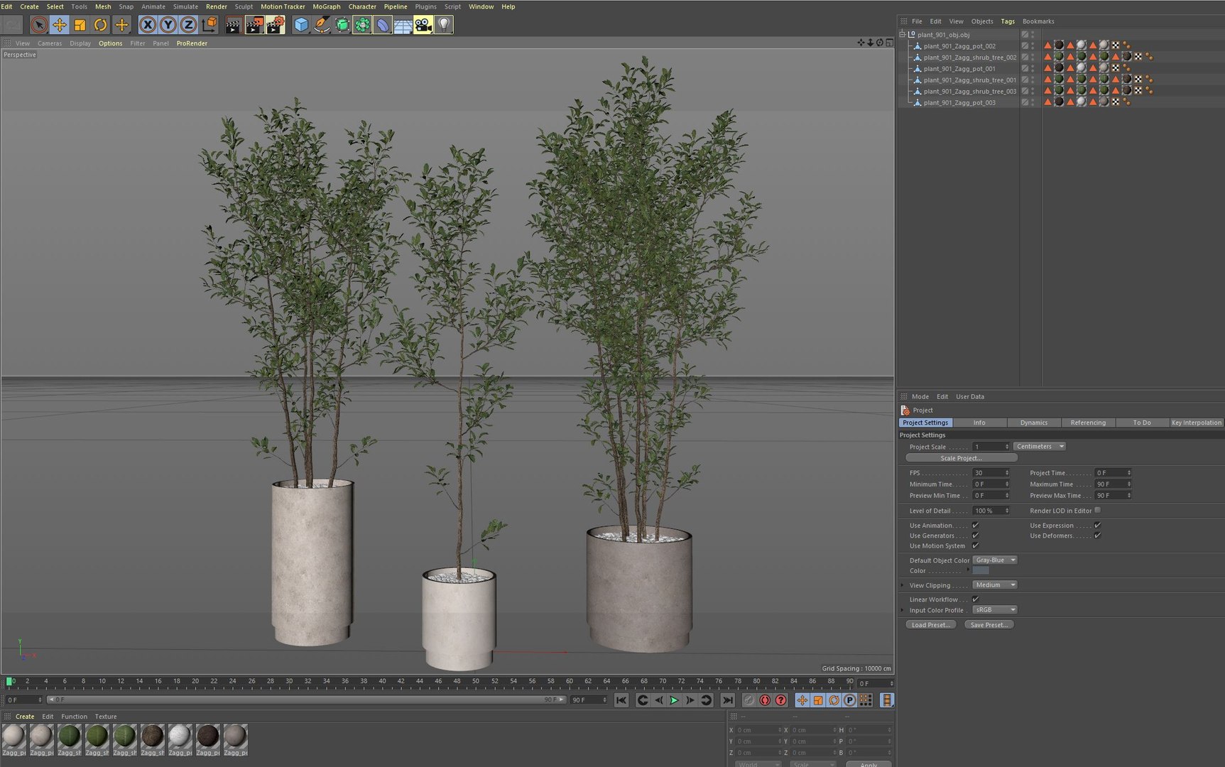 3D Model Plants Collection 901 - TurboSquid 2032649