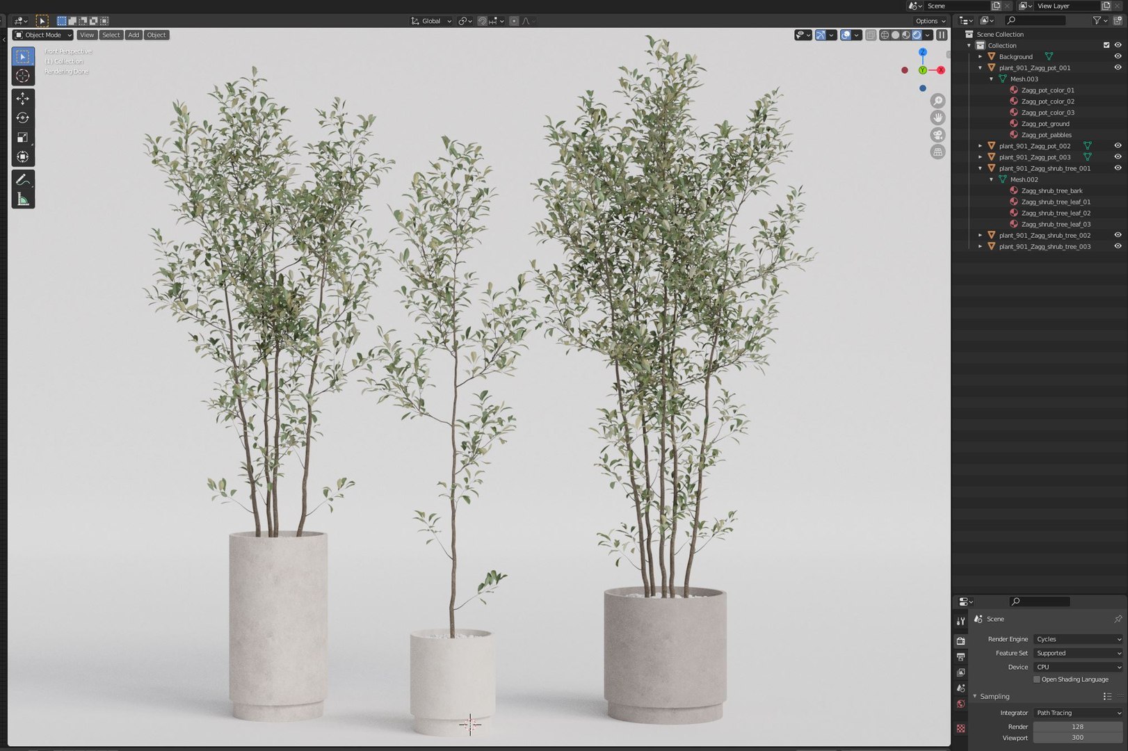 3D Model Plants Collection 901 - TurboSquid 2032649