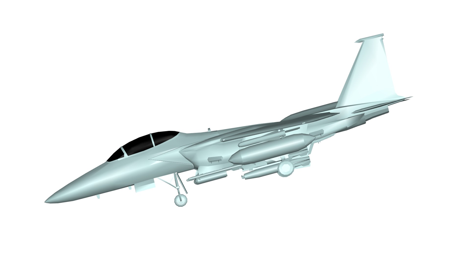 3D Model McDonnell Douglas F-15 Eagle - TurboSquid 1987030