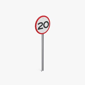 Traffic Signs Blender Models for Download | TurboSquid