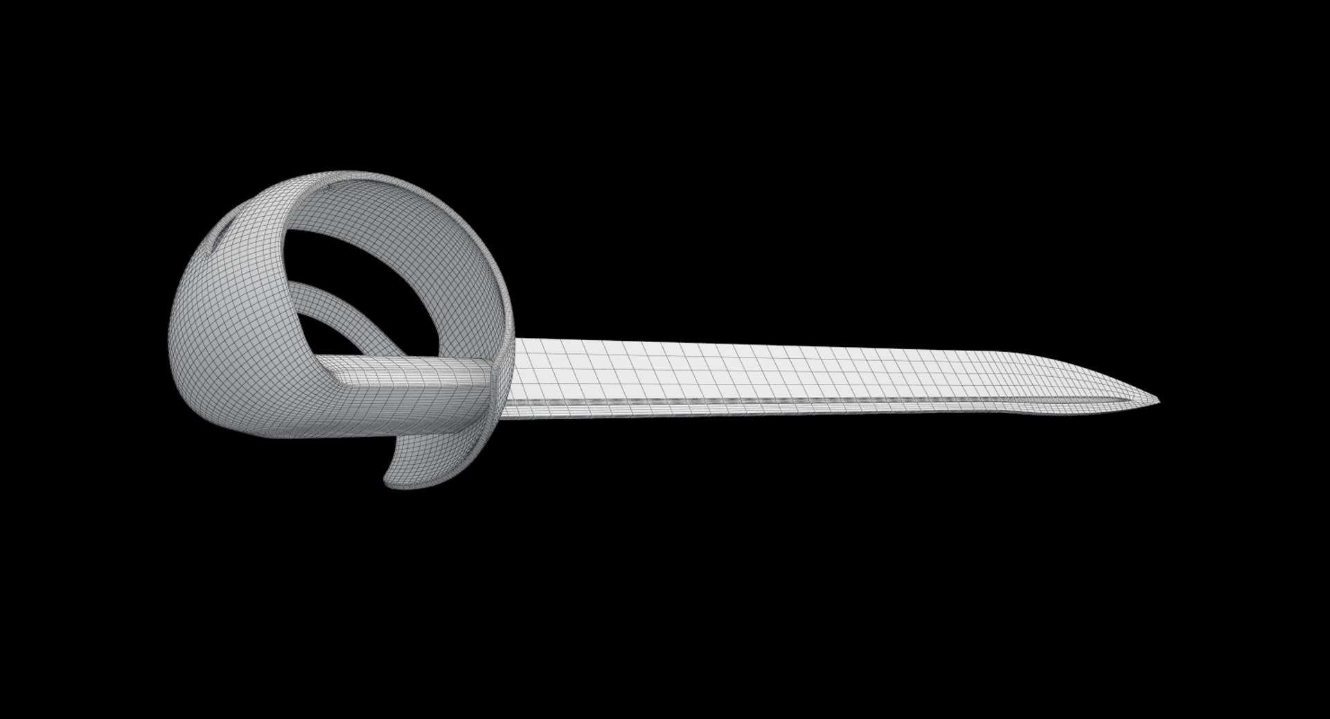 3D Cutlass - TurboSquid 1391513