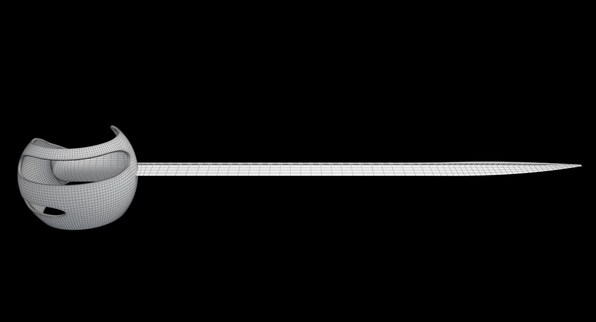 3D Cutlass - TurboSquid 1391513
