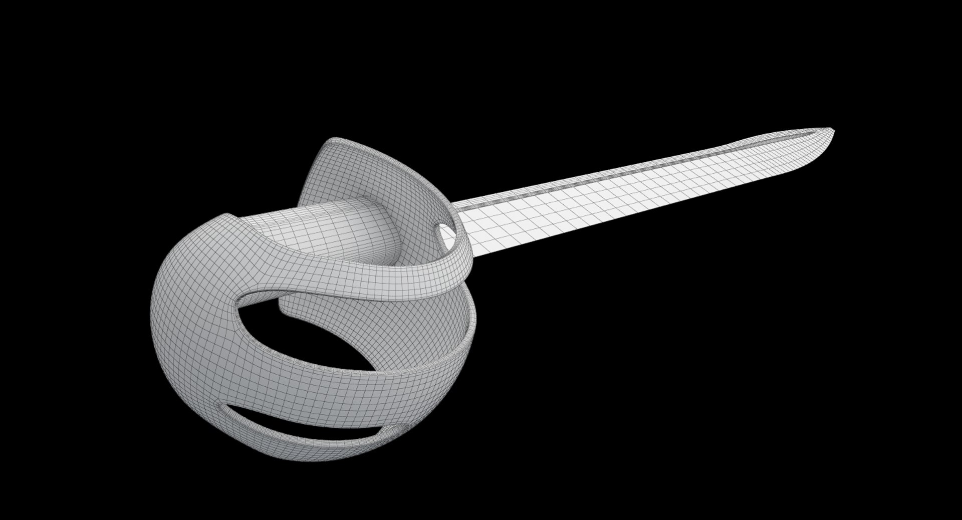 3D Cutlass - TurboSquid 1391513