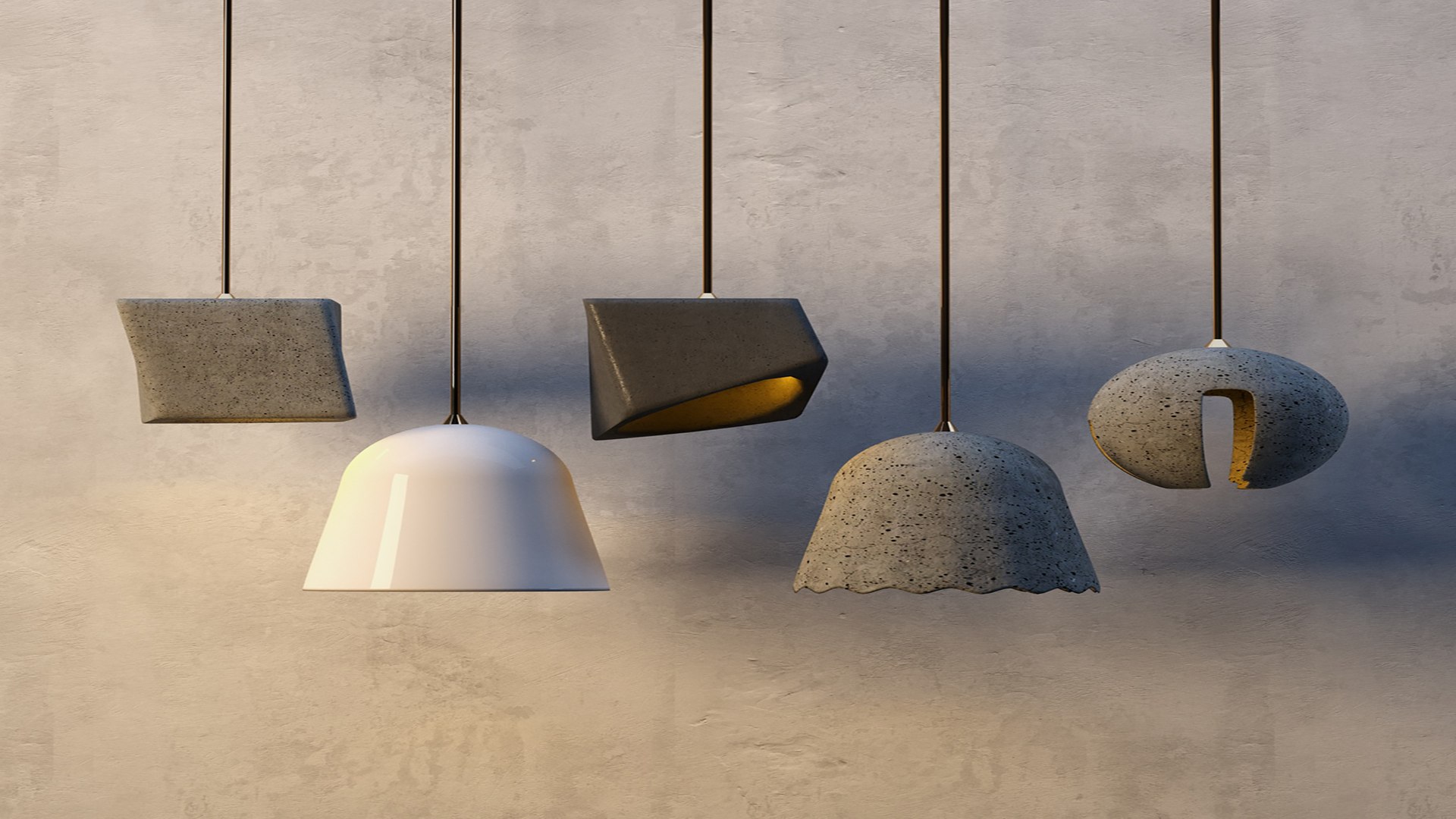 3D Stone Lightstone Lighting Collection Set 01 - TurboSquid 1915612
