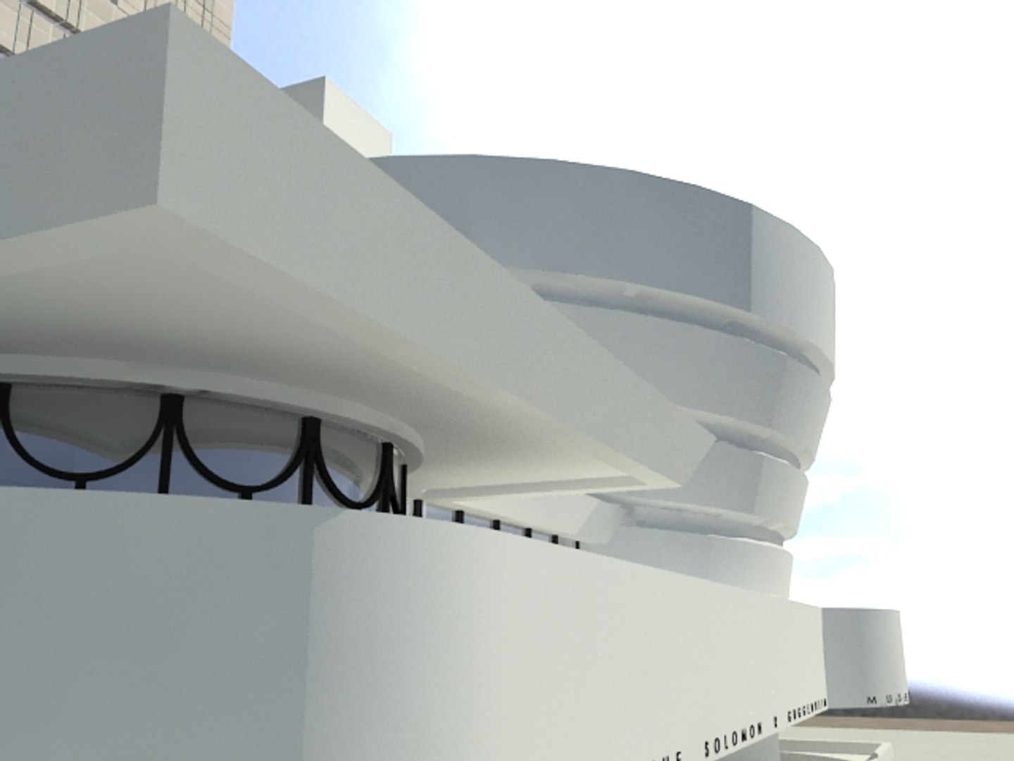 3d Guggenheim Museum Model