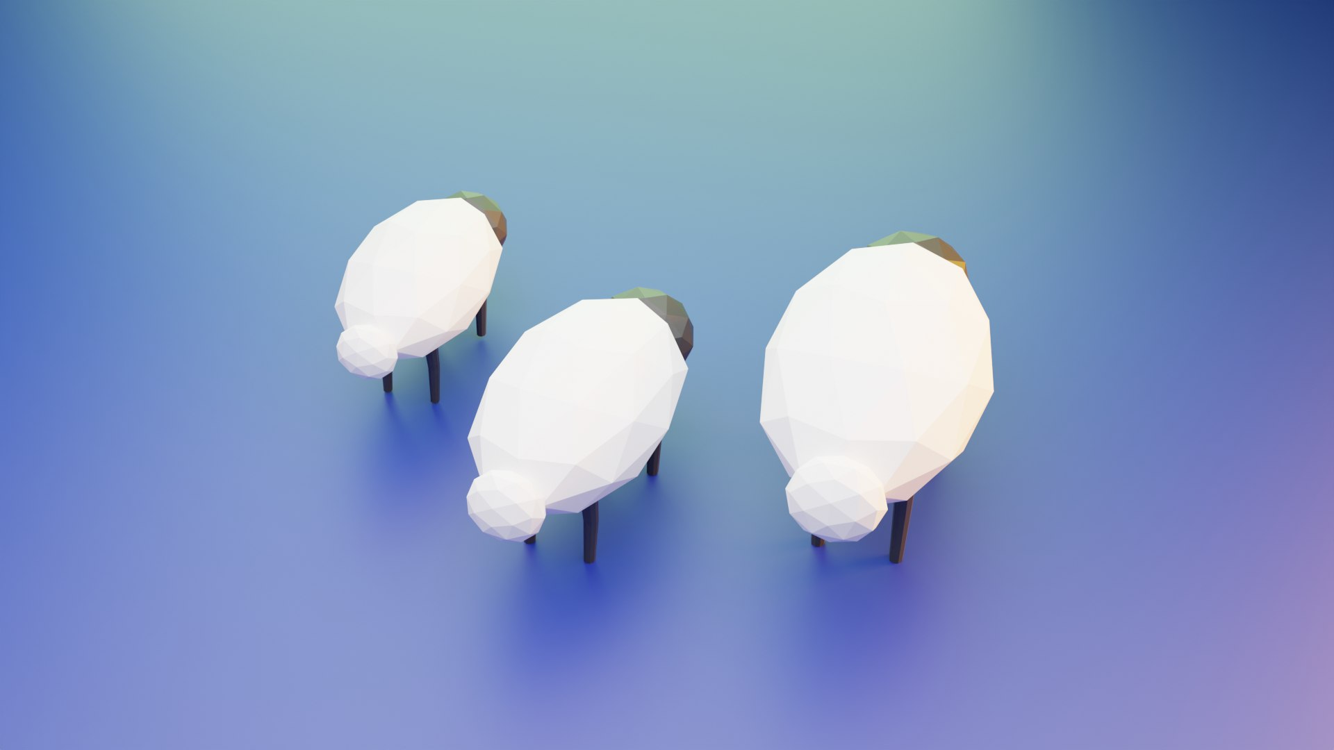 Low Poly Sheep 3D - TurboSquid 1866674