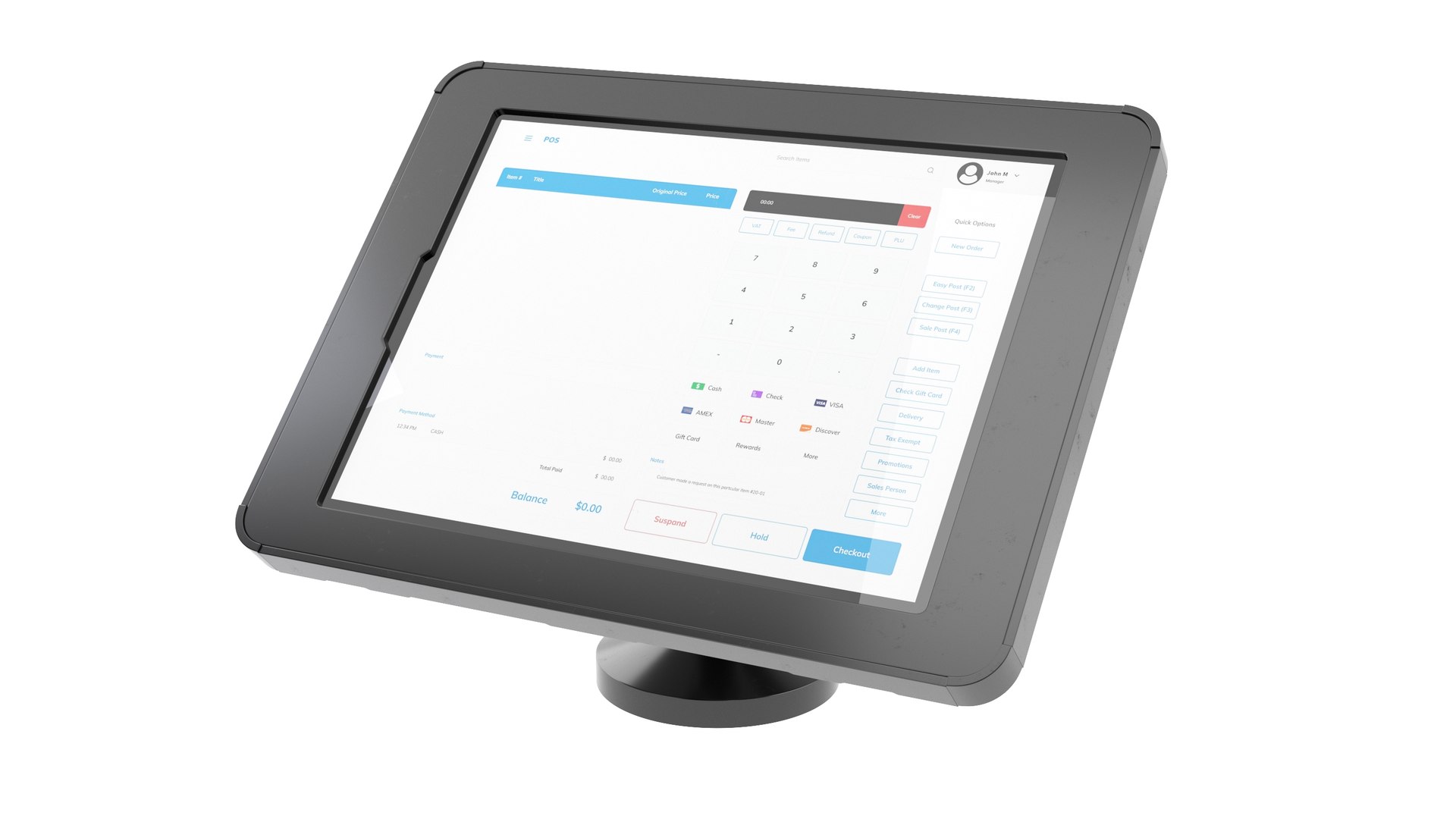 POS Terminal 3D - TurboSquid 2193371