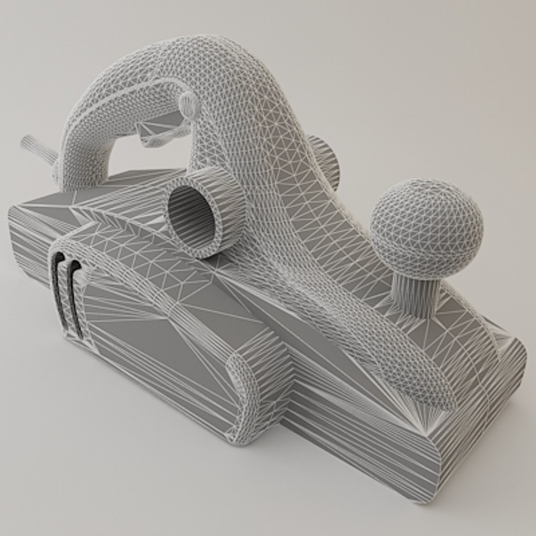 Black Decker Electric Planer 3d Model