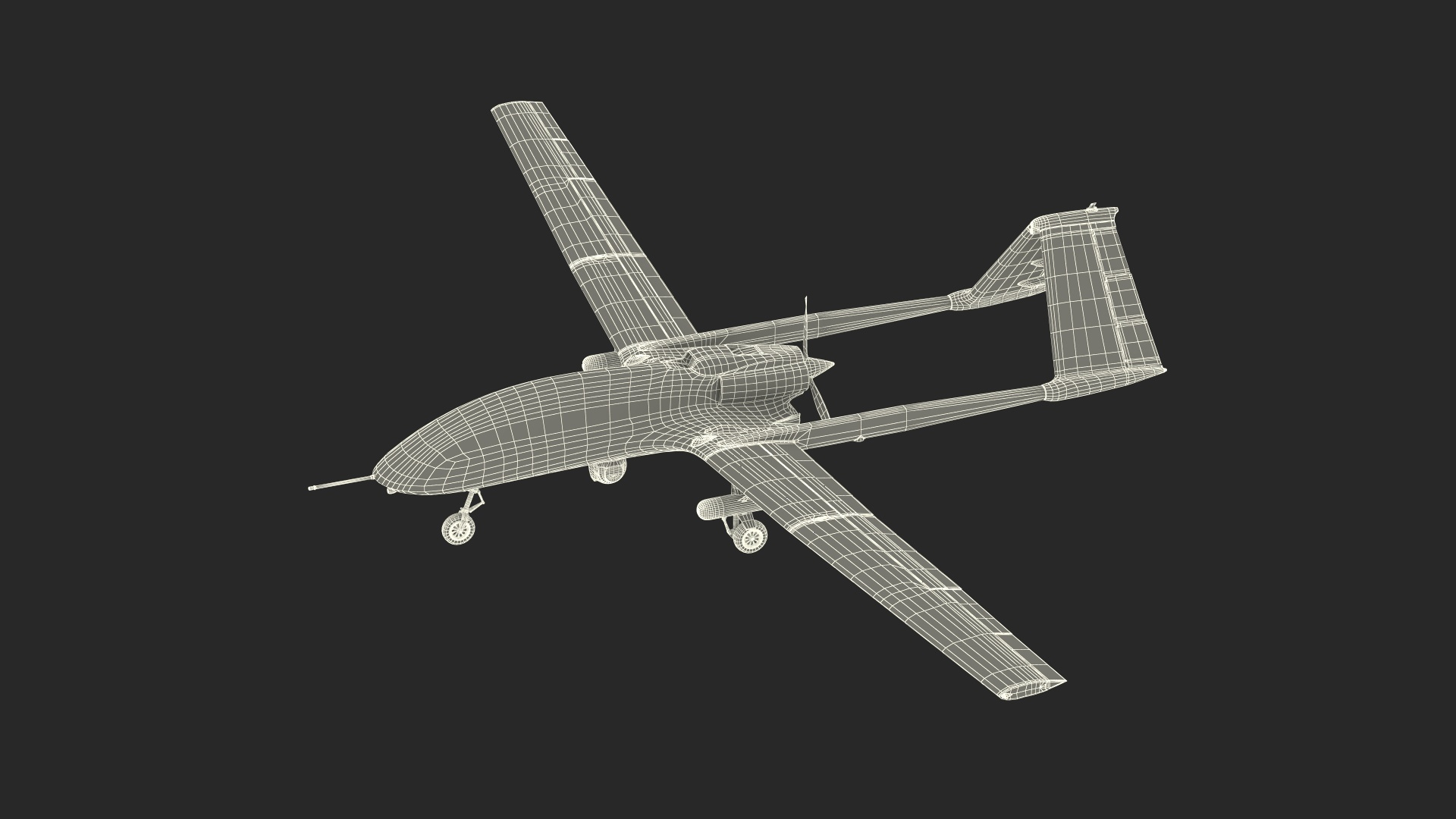 Bayraktar TB3 UCAV Rigged 3D Model - TurboSquid 2274210