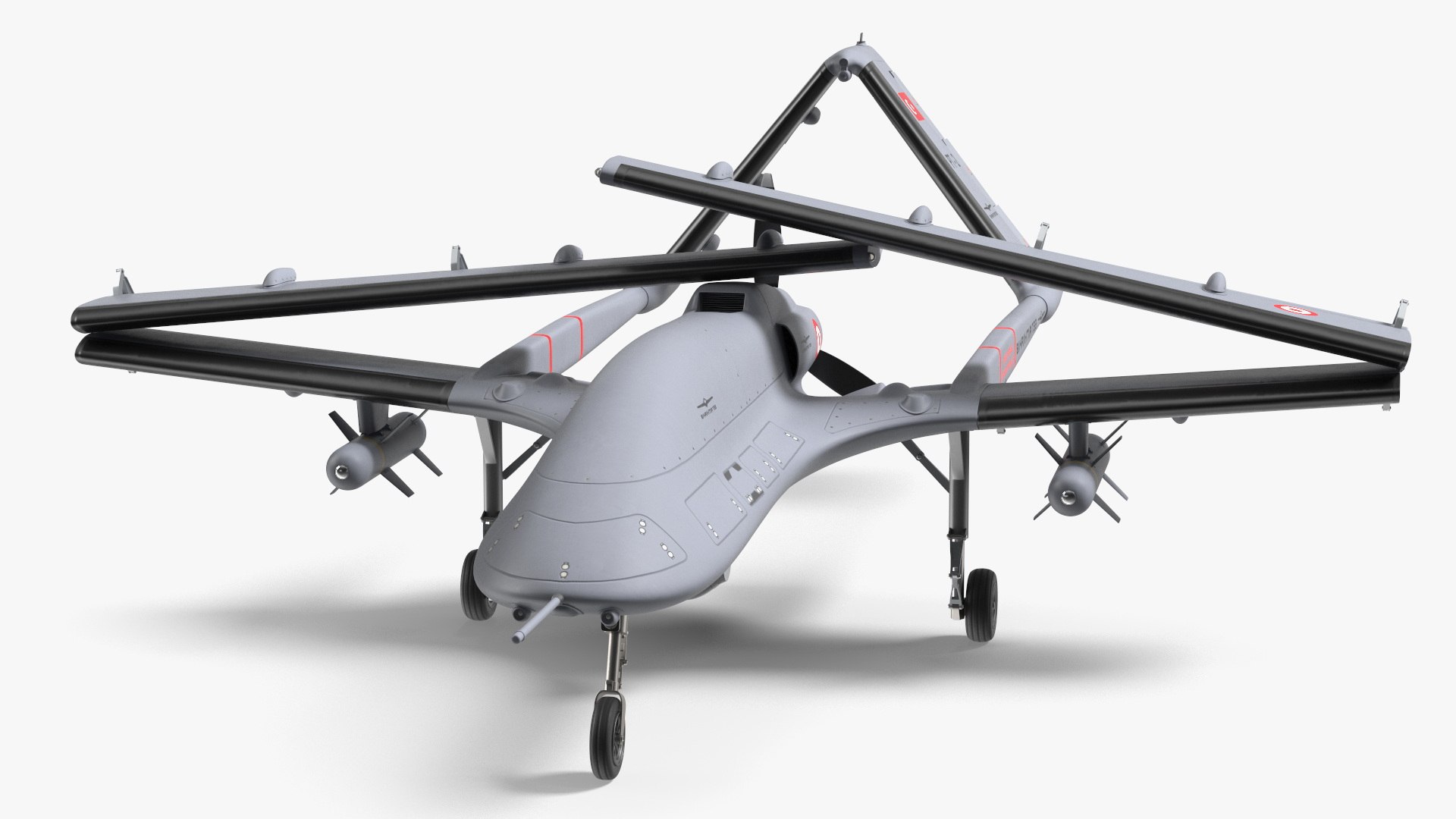 Bayraktar TB3 UCAV Rigged 3D Model - TurboSquid 2274210