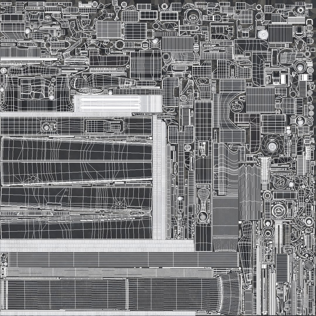 Disassembled AK 47 In Open Waterproof Hard Case 3D Model - TurboSquid ...