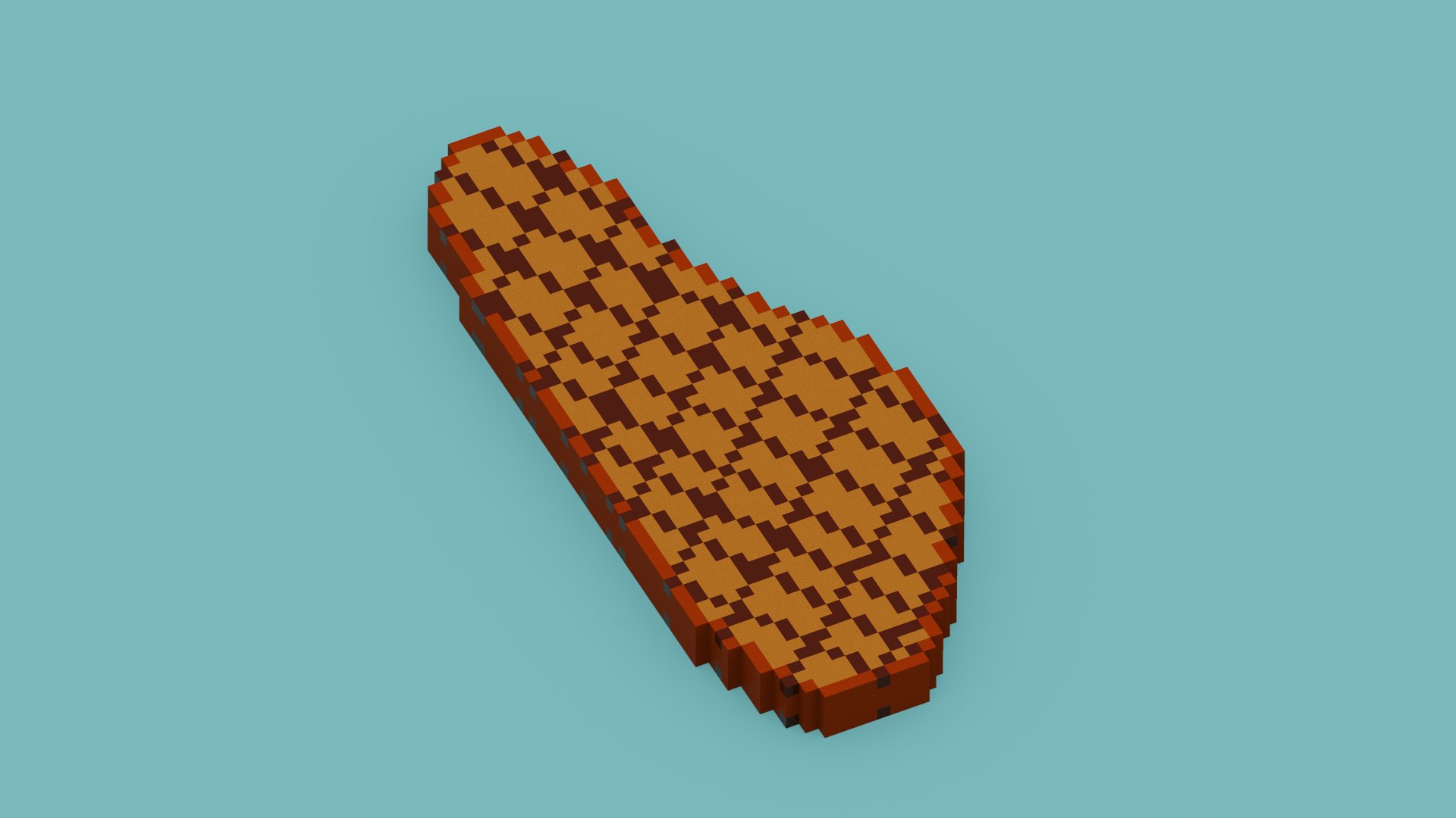 Voxel Steak Beef Model - TurboSquid 2069802