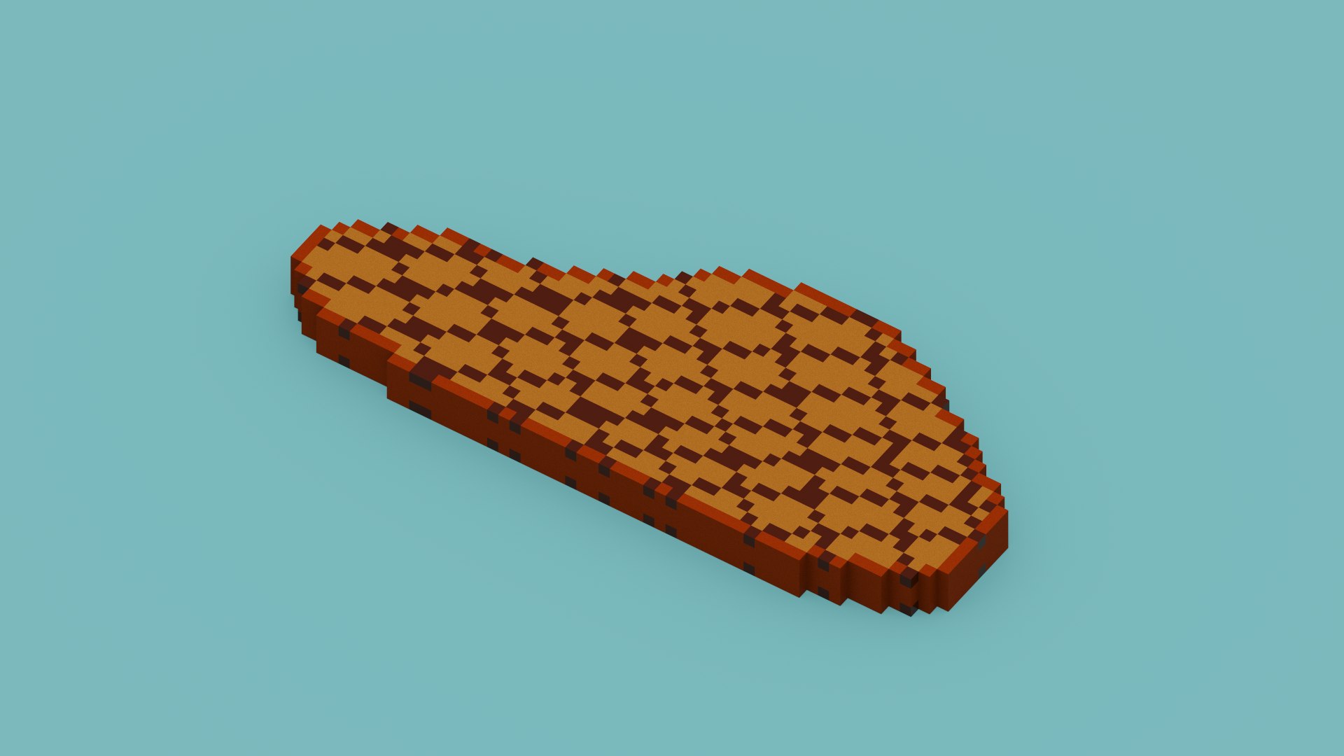 Voxel Steak Beef Model - TurboSquid 2069802