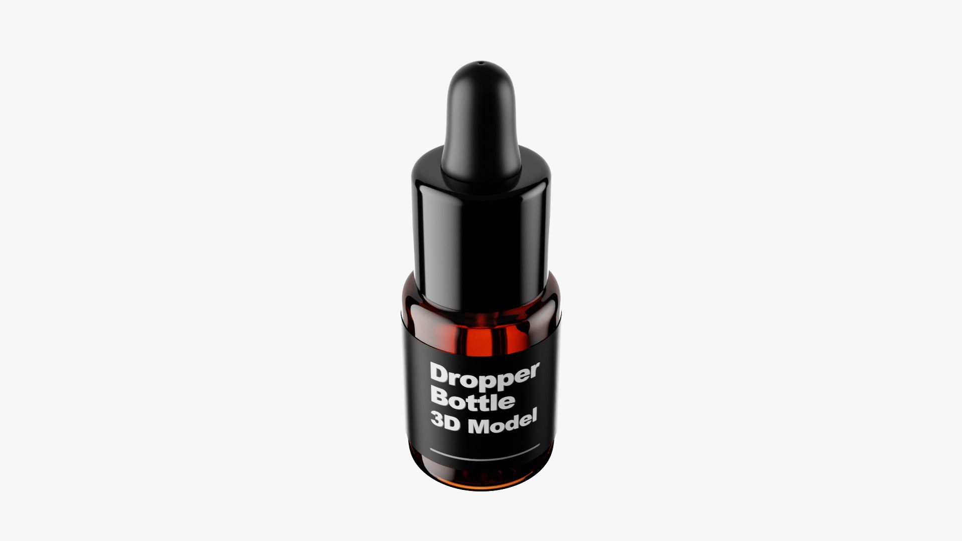 Dropper Bottle 3D model - TurboSquid 1958037