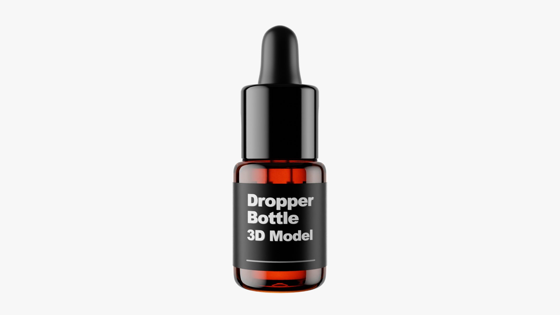 Dropper Bottle 3D model - TurboSquid 1958037
