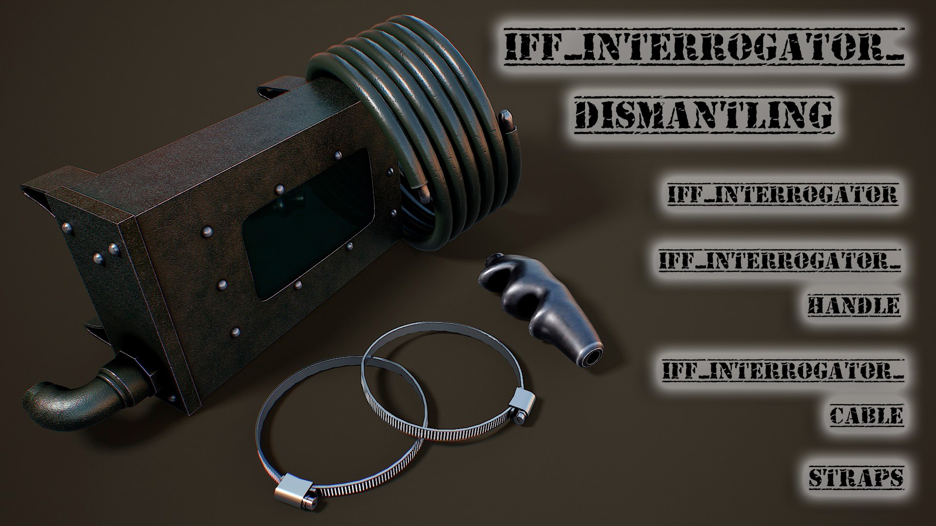 3D Missile Launcher Scene - TurboSquid 2342961