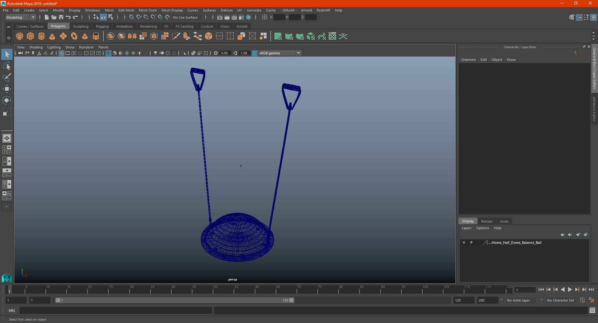 3D Home Half Dome Balance Model - TurboSquid 1619013