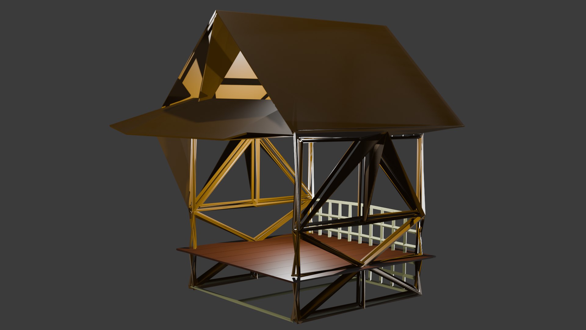 Gasebo 3D Model - TurboSquid 2242658