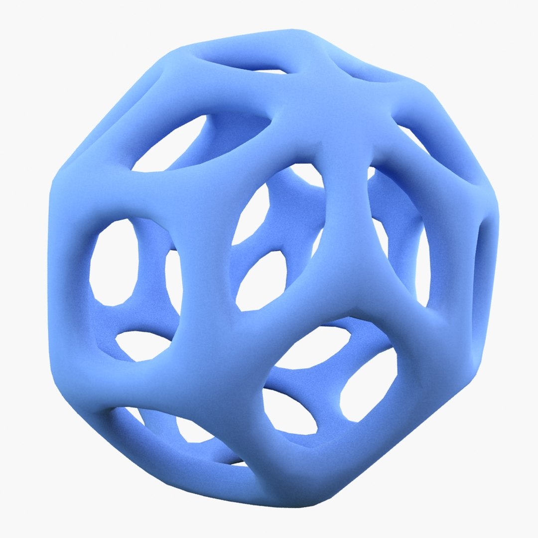 Complex Shape 3d Model