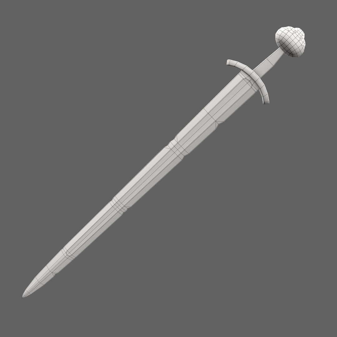 3D Anglo Saxon Sword - TurboSquid 1729340