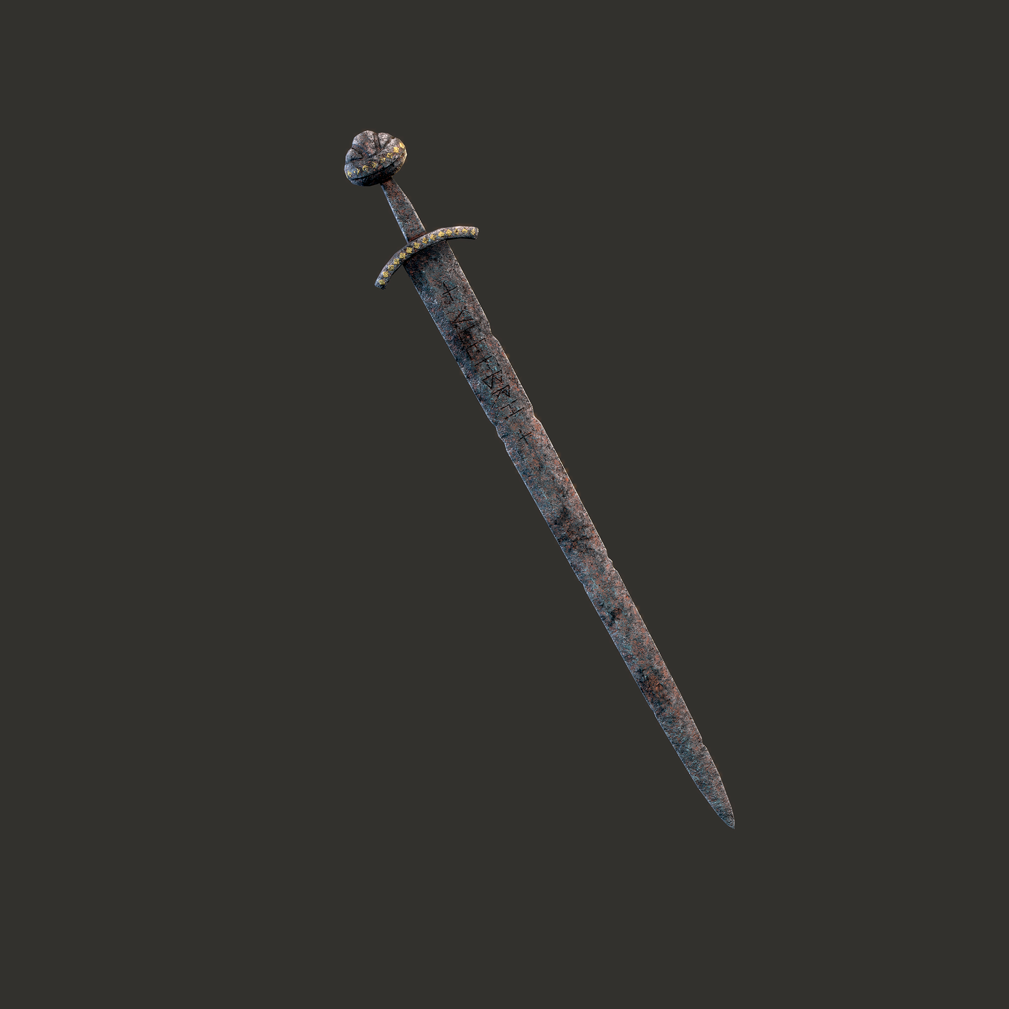 3D Anglo Saxon Sword - TurboSquid 1729340