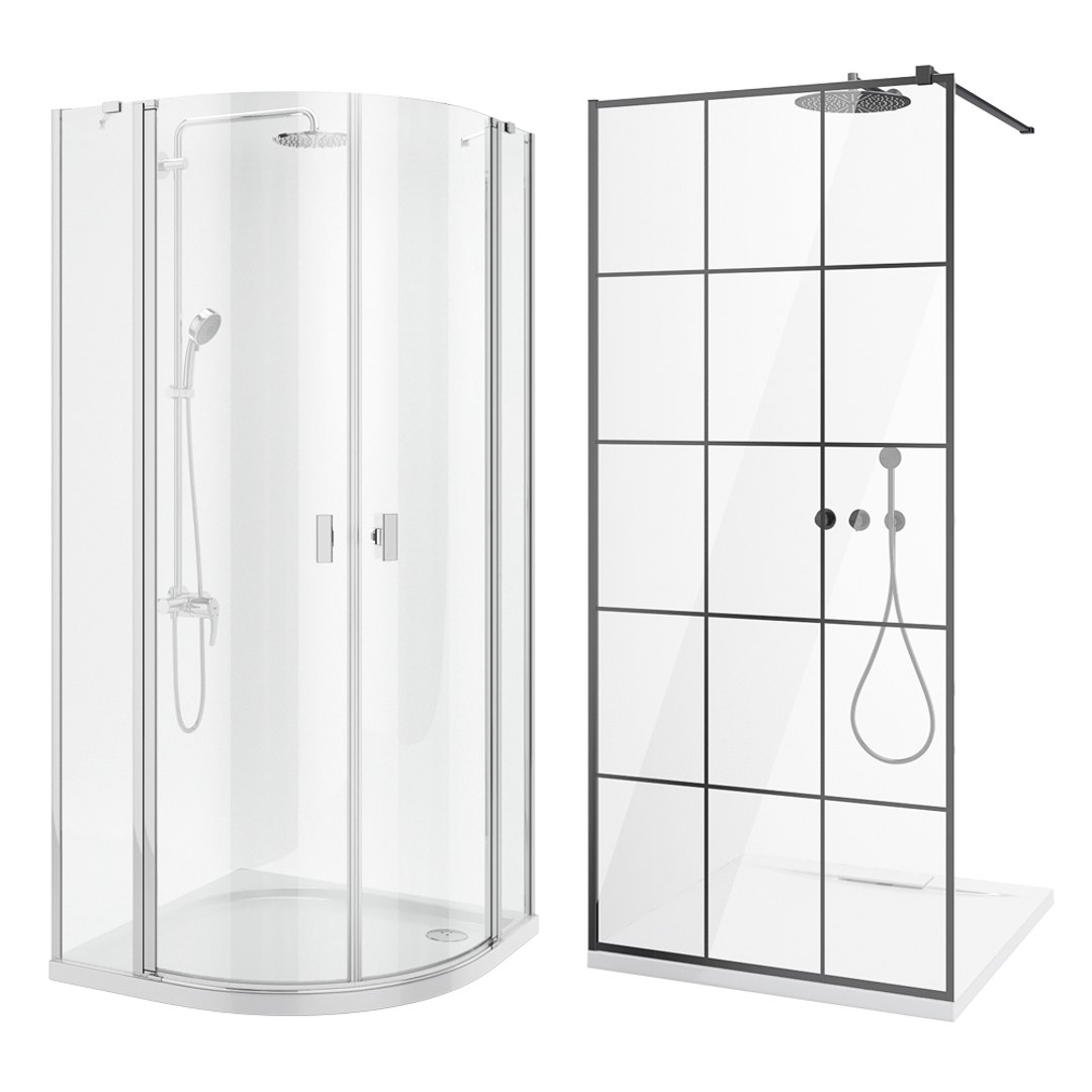 3D ravak radaway shower set - TurboSquid 1557995