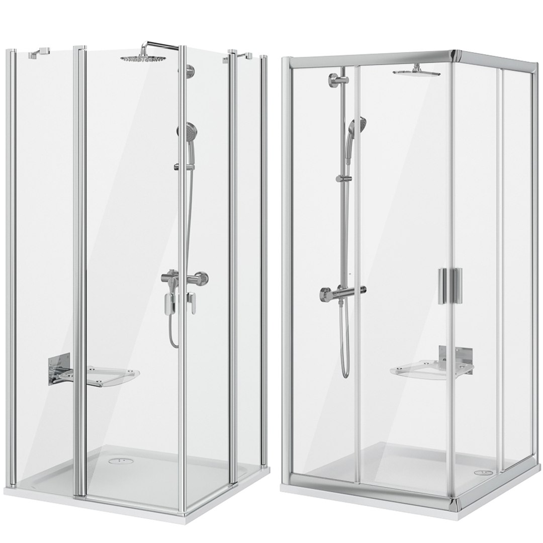 3D ravak radaway shower set - TurboSquid 1557995