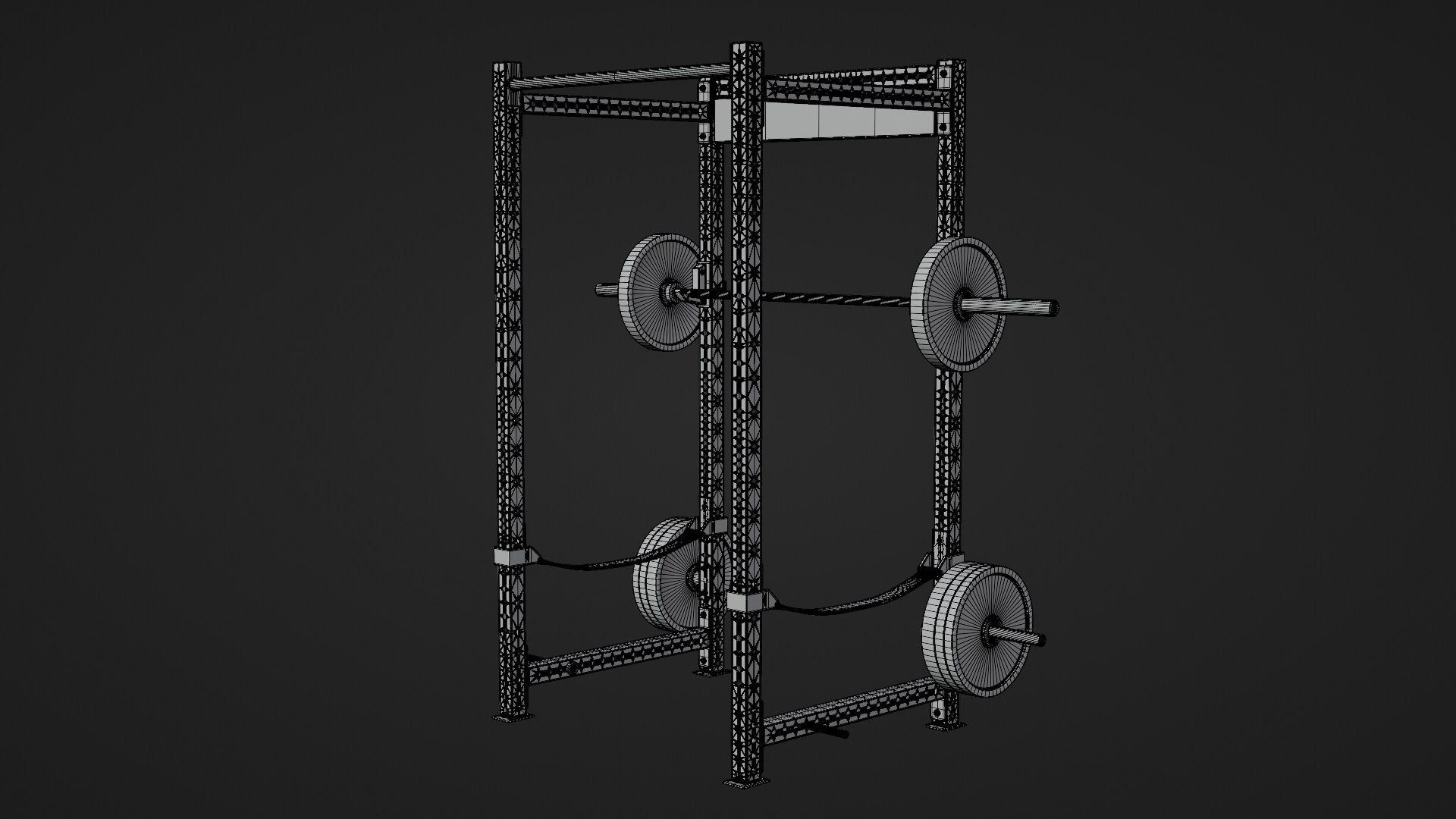 POWER RACK 3D Model - TurboSquid 2208952
