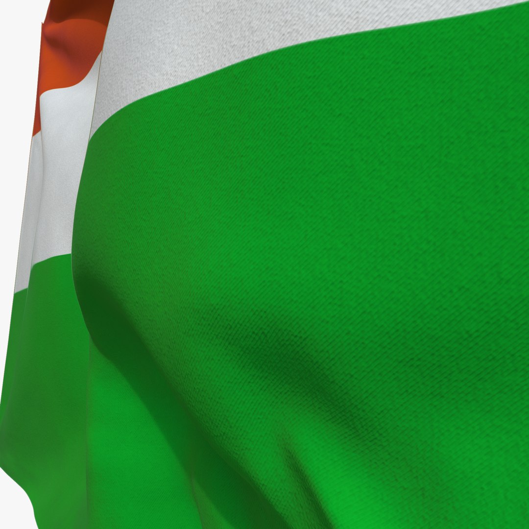 3D Realistic Animated Flag - Microtexture Rigged - Put Your Own Texture ...