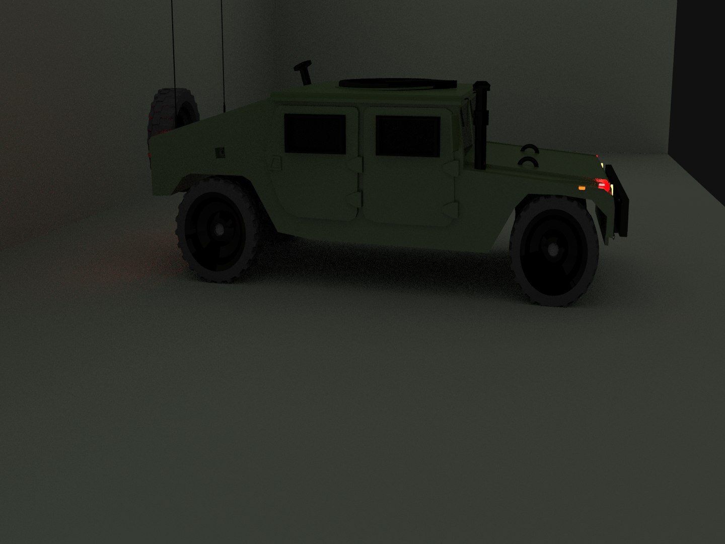 Humvee Humv Obj Free