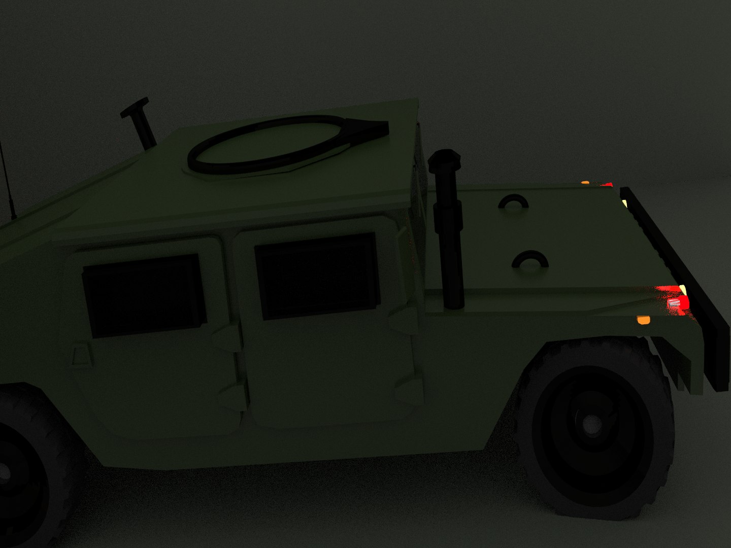 Humvee Humv Obj Free