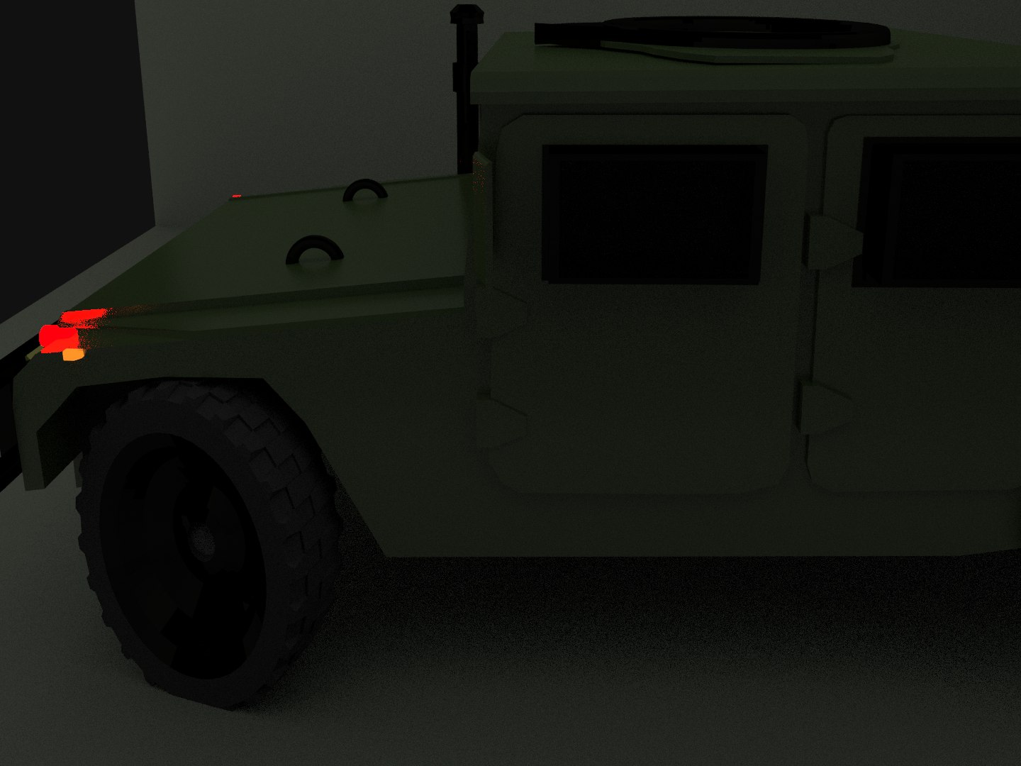 Humvee Humv Obj Free