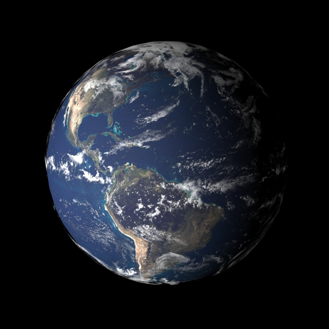 Free Simple Planet Earth 3D Model - TurboSquid 1175607