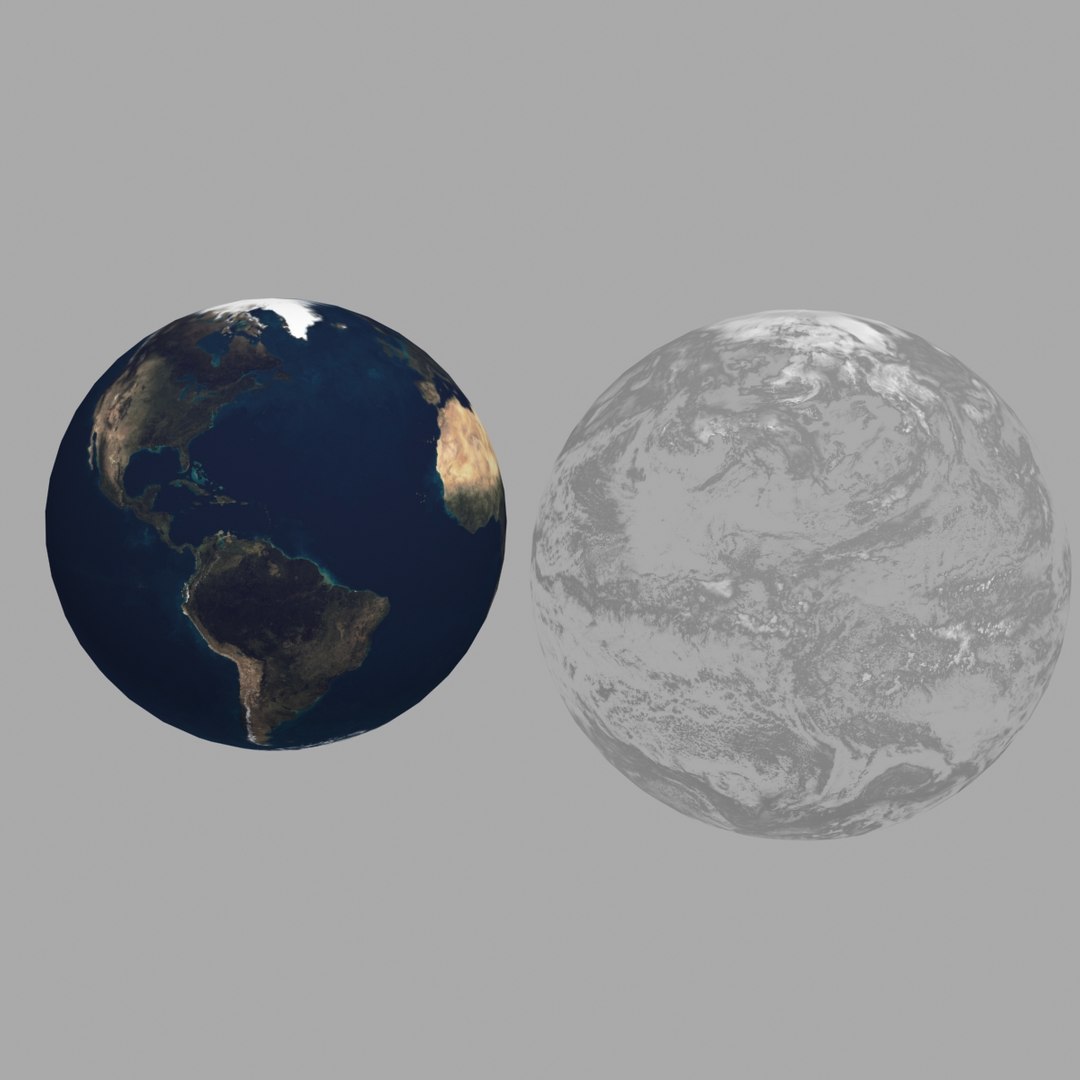 Free Simple Planet Earth 3D Model - TurboSquid 1175607