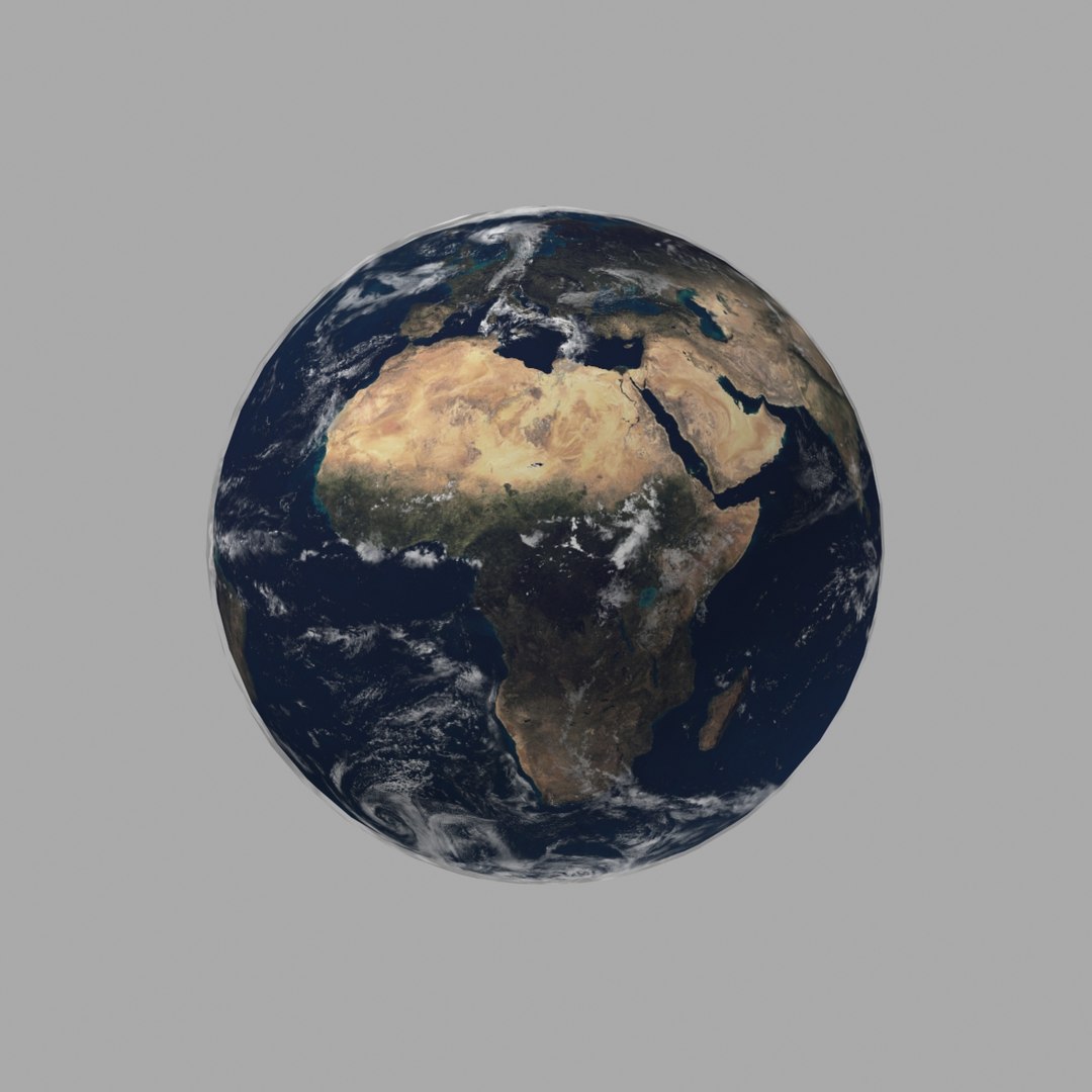 Free Simple Planet Earth 3D Model - TurboSquid 1175607