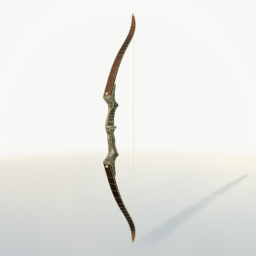 3D Realistic Bow - TurboSquid 1163921