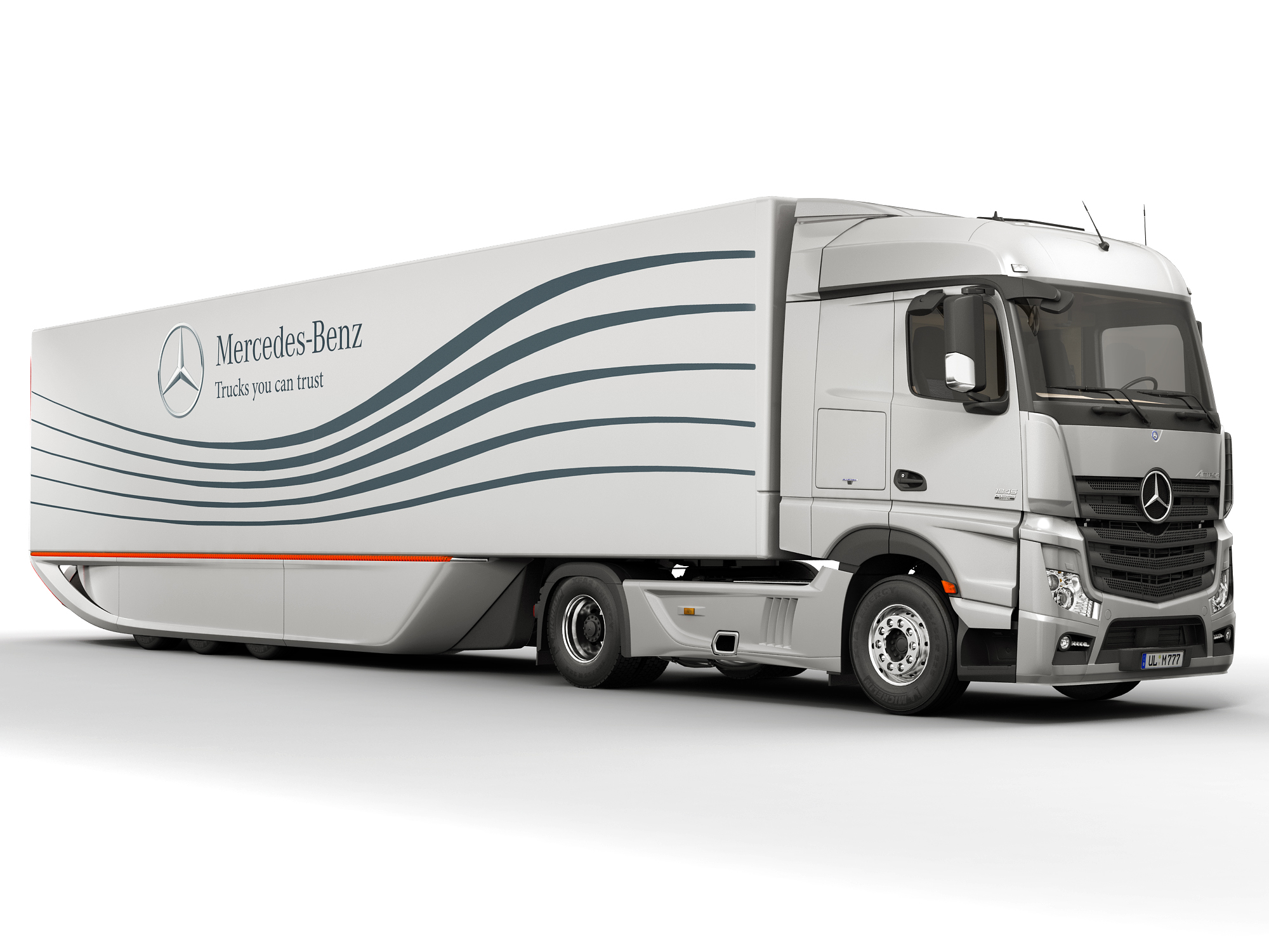 mercedes actros 2012 aero 3d max