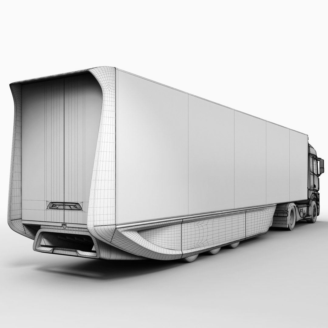 Mercedes Actros 2012 Aero 3d Max