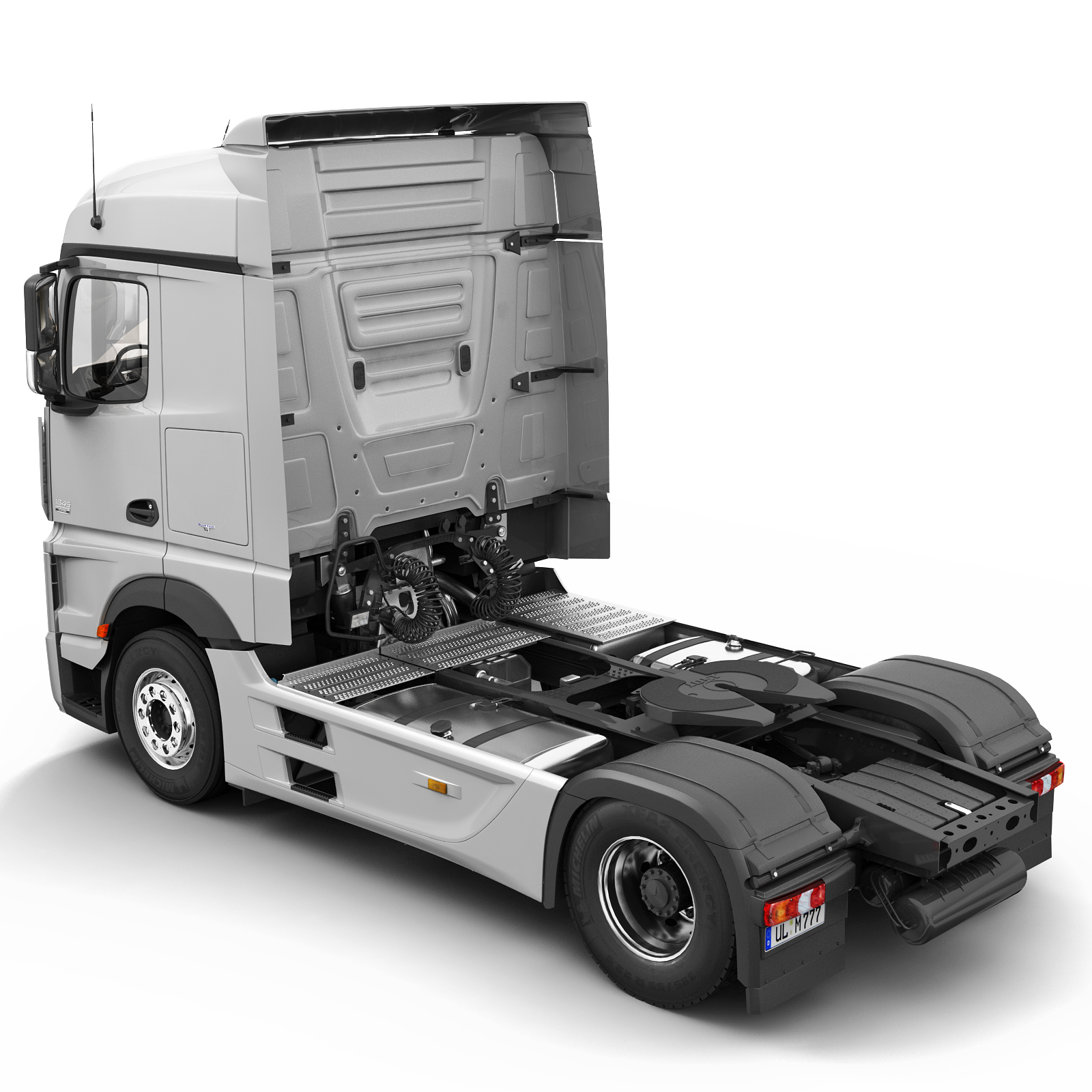 mercedes actros 2012 aero 3d max