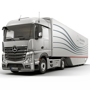 3D Actros Models - Browse & Download Formats - TurboSquid