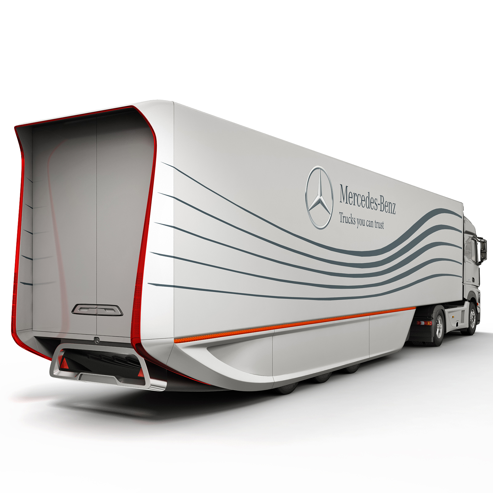 mercedes actros 2012 aero 3d max