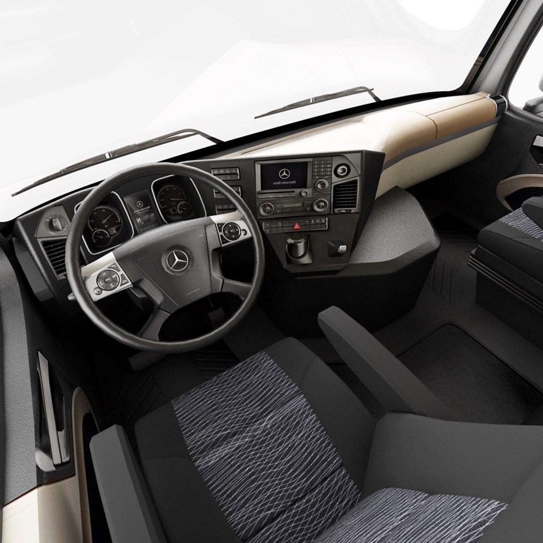Mercedes Actros 2012 Aero 3d Max