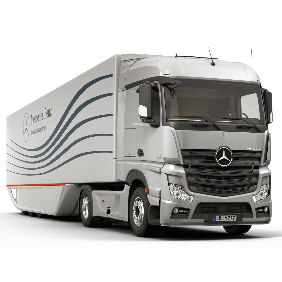 mercedes actros 2012 aero 3d max